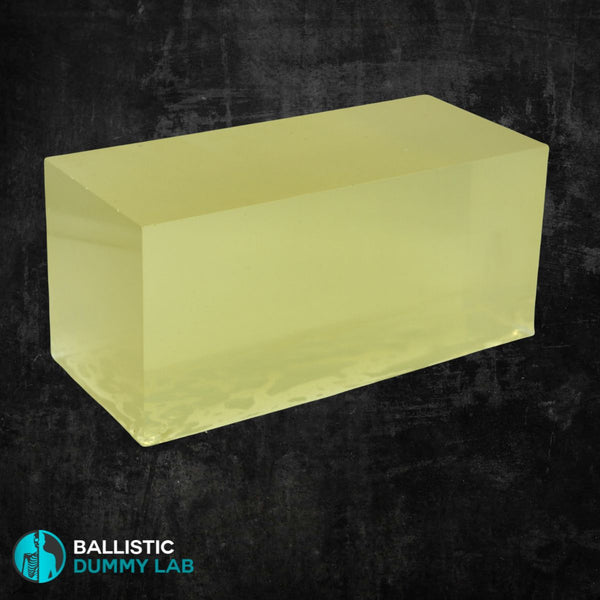 20% Nato Ballistic Gel Block 20x10x10 – Ballistic Dummy Lab